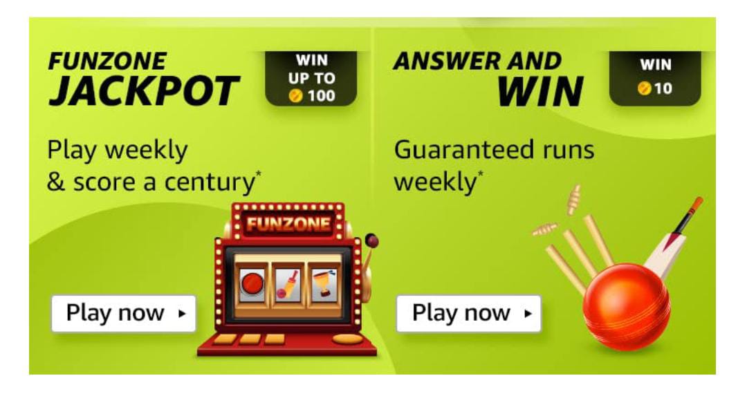 [Ended] Amazon IPL Funzone Jackpot Quiz Answers – Play and win Runs - NvTechMania