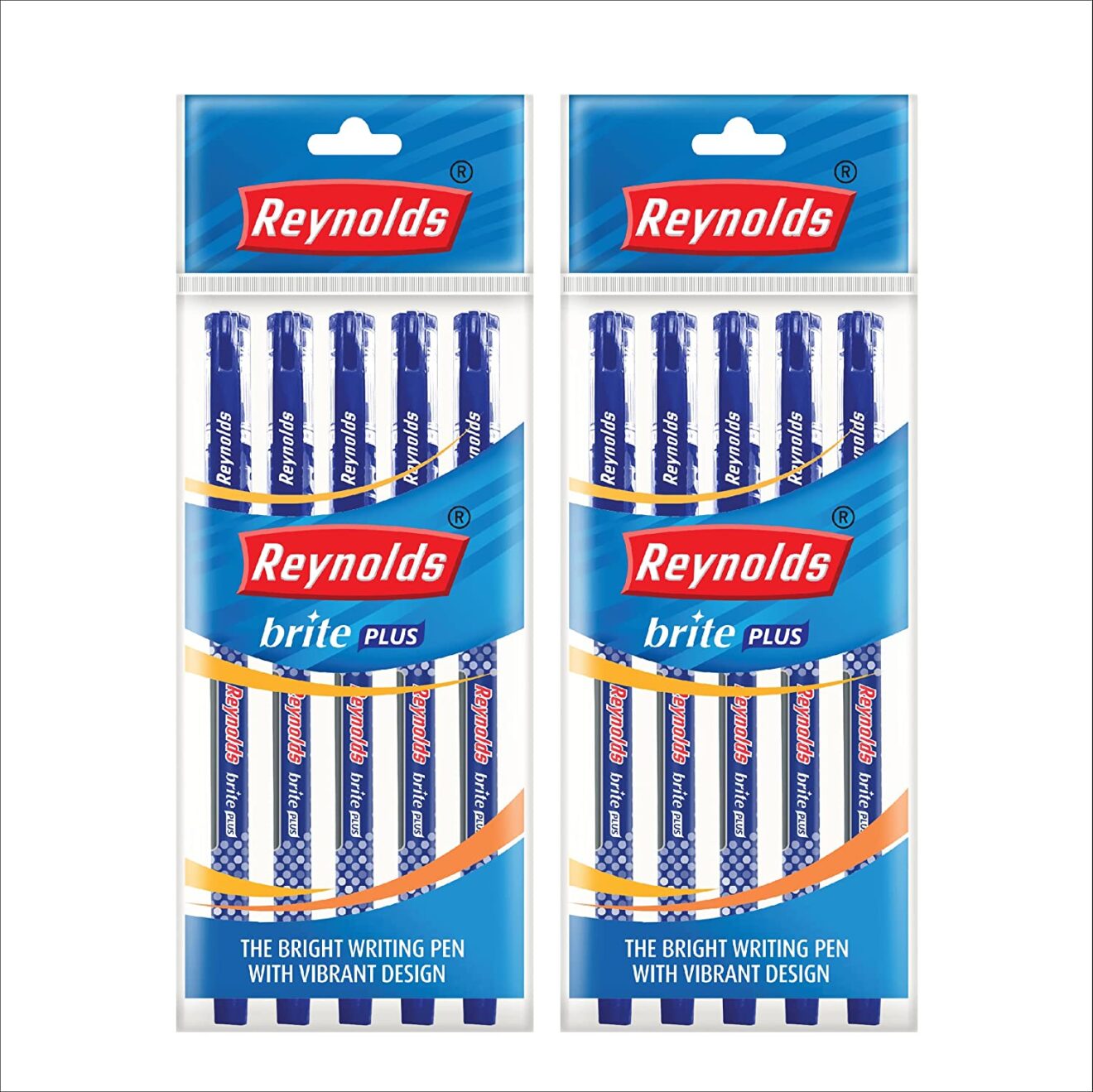Reynolds brite PLUS Pen (Pack of 10) – BLUE - NvTechMania