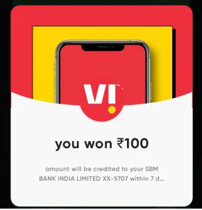 Cred Vi Recharge Offer : Rs.100 Cashback on Vi Recharge - NvTechMania