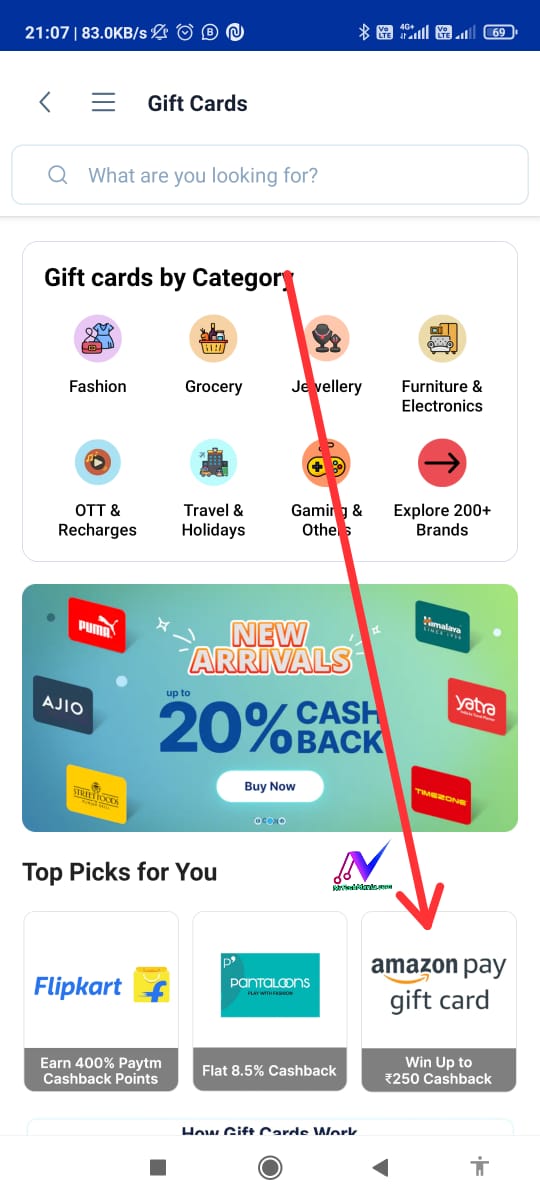 Paytm Amazon Loot Offer : 10% off on Gift Cards - NvTechMania