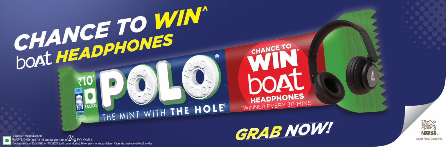 Nestle Polo Contest : Win boAt Headphones every 30 minutes - NvTechMania