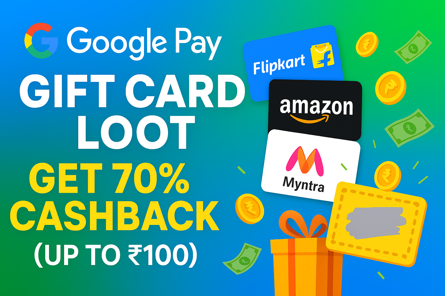 Google Pay Premier Park Loot : Flat Rs.100 cashback on Gift Cards ...