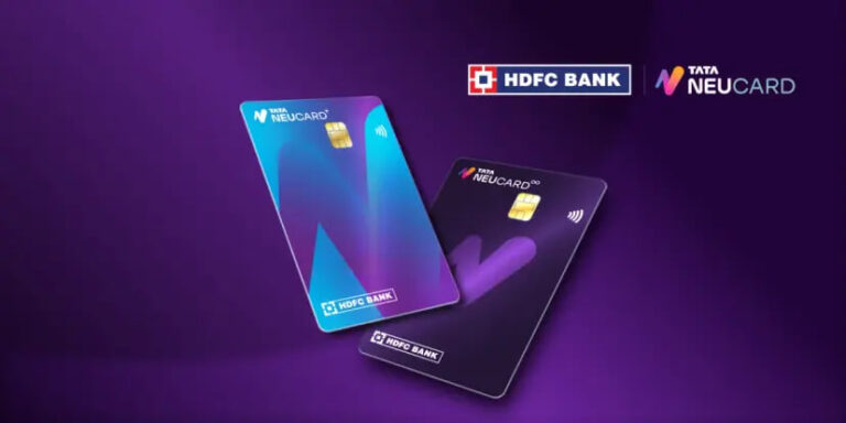 Tata Neu HDFC Credit Card – Best Cashback & Lifetime Free Trick ...